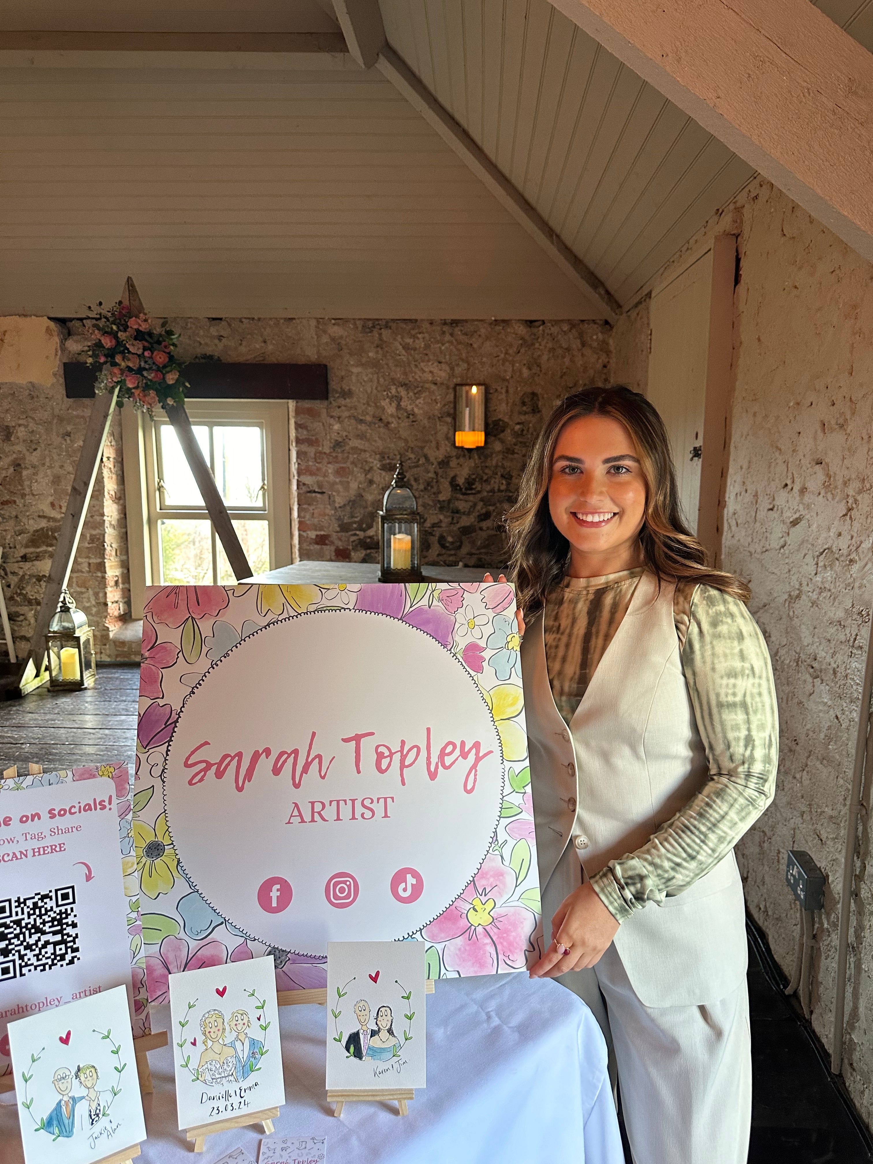 Doodle My Guest – sarahtopleyartist